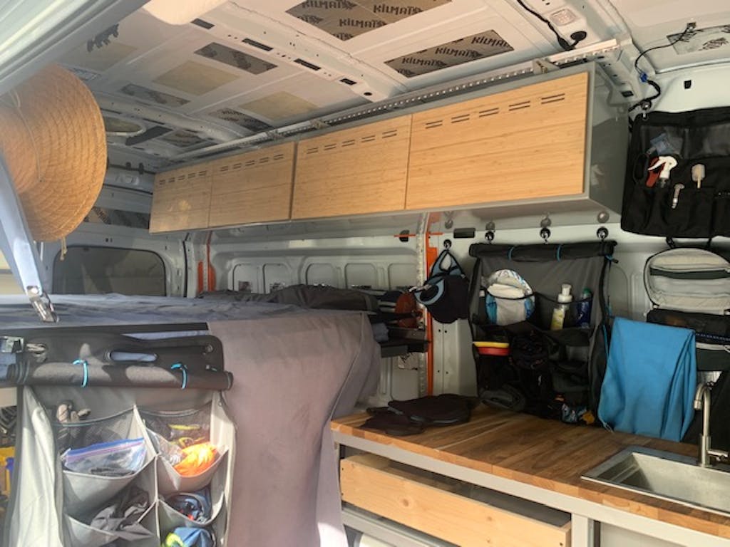 48" Sprinter Upper Cabinet - Flatline Van Co.
