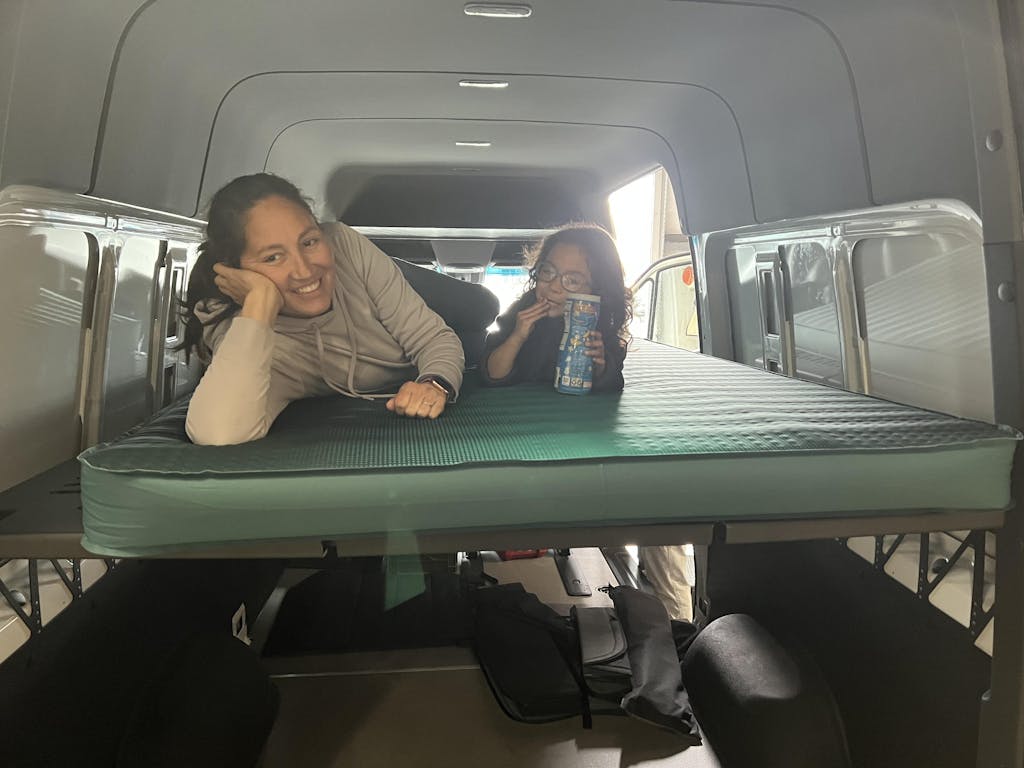 Sprinter Van Bed System - Flatline Van Co.