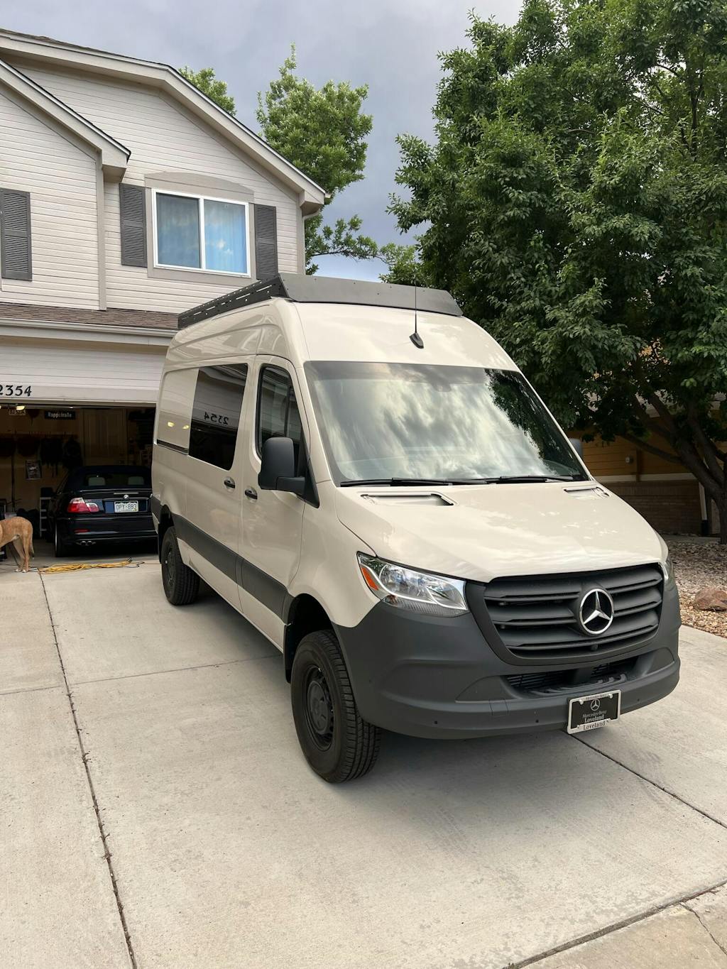 Sprinter 144" High Roof Standard Roof Rack