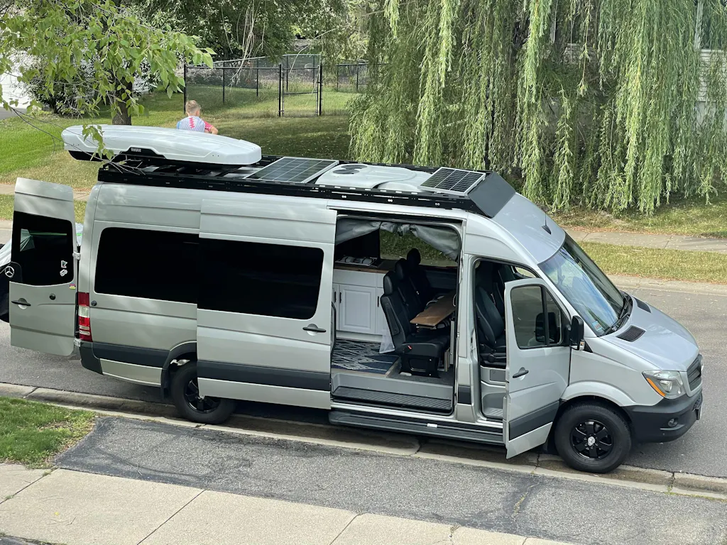 Sprinter 170" Standard Roof Rack - Flatline Van Co.