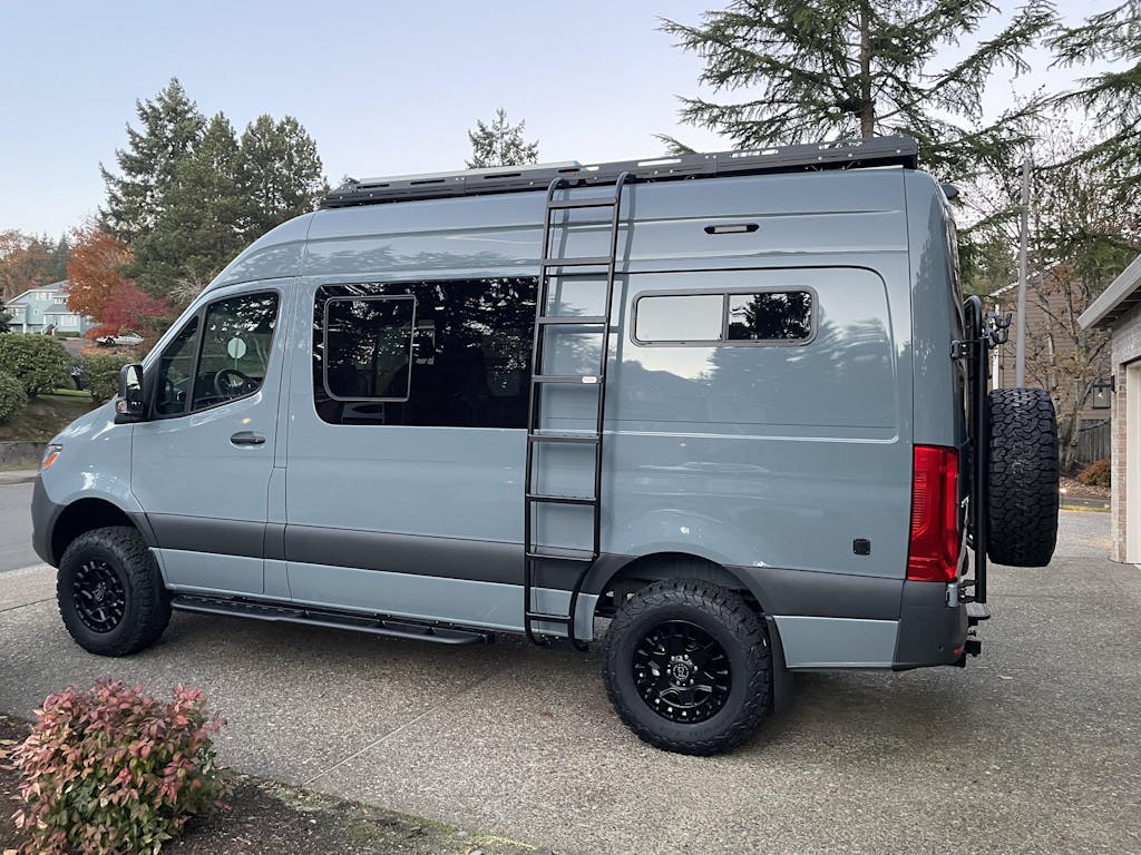 Sprinter Side Steps - Flatline Van Co.
