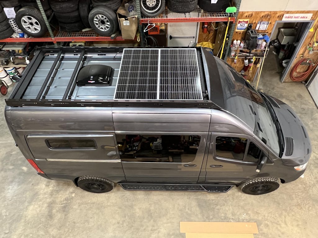 Sprinter 144" High Roof Standard Roof Rack