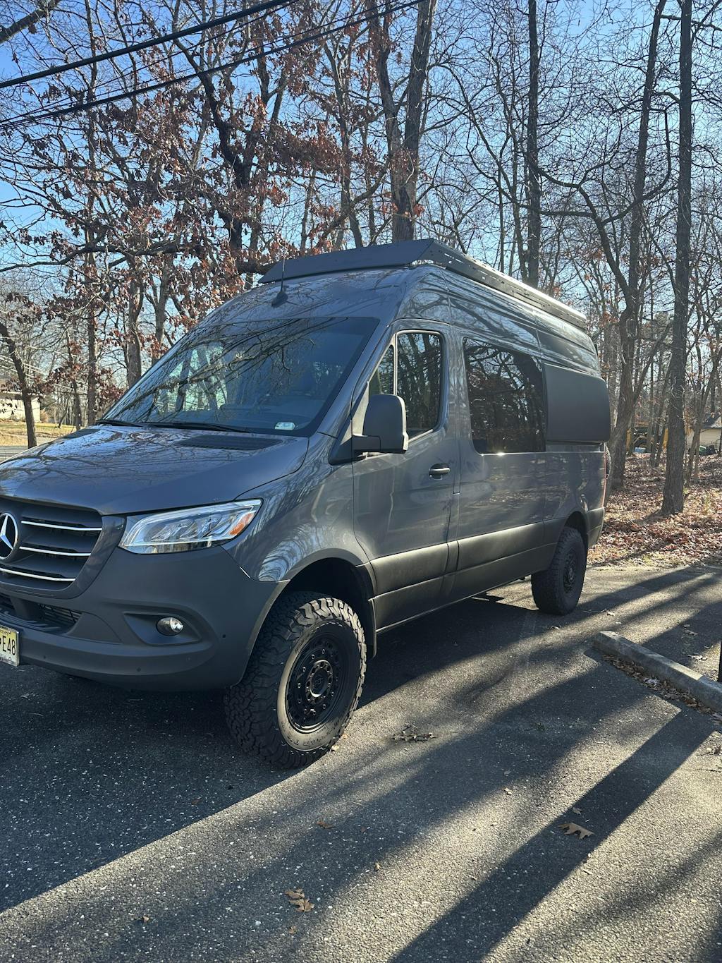 Sprinter 144" High Roof Standard Roof Rack