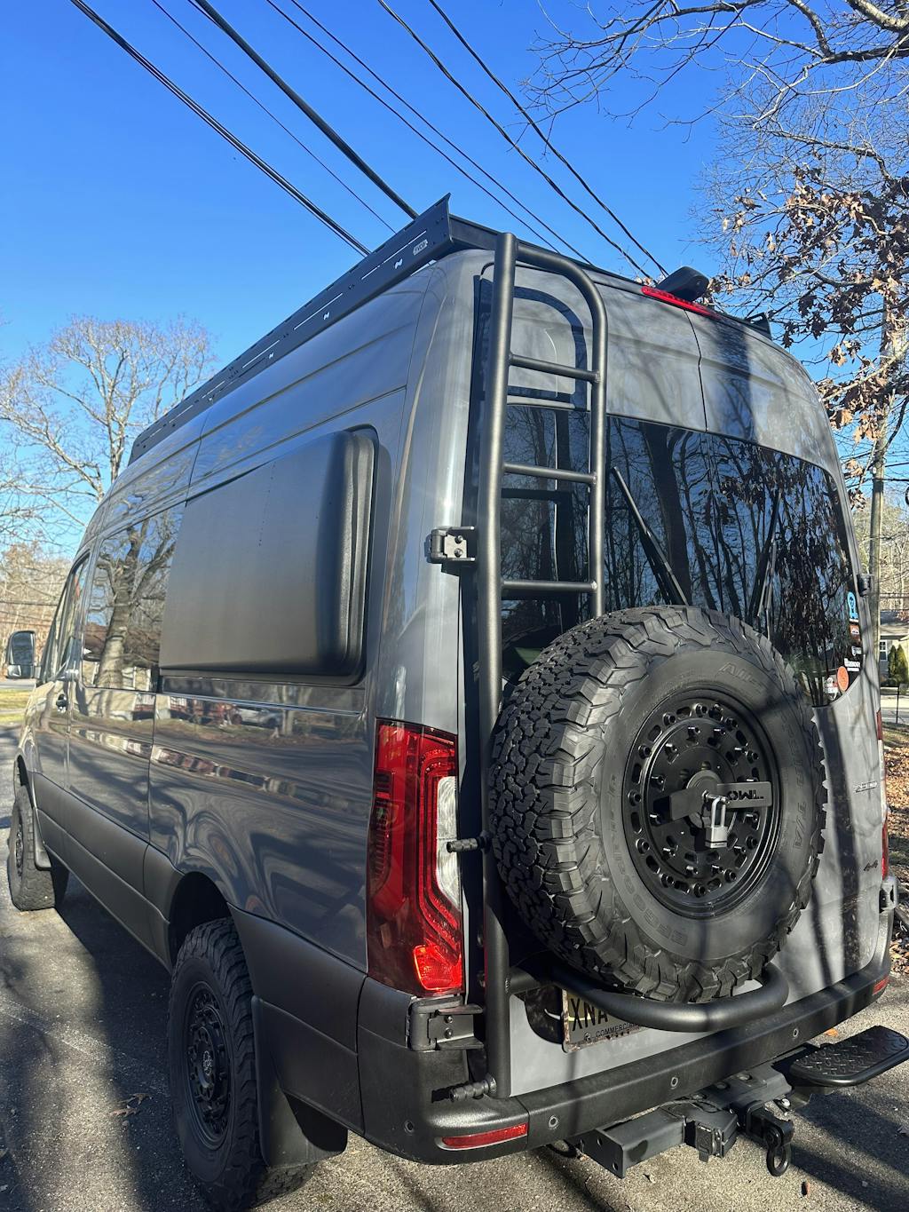 Sprinter 144" High Roof Standard Roof Rack