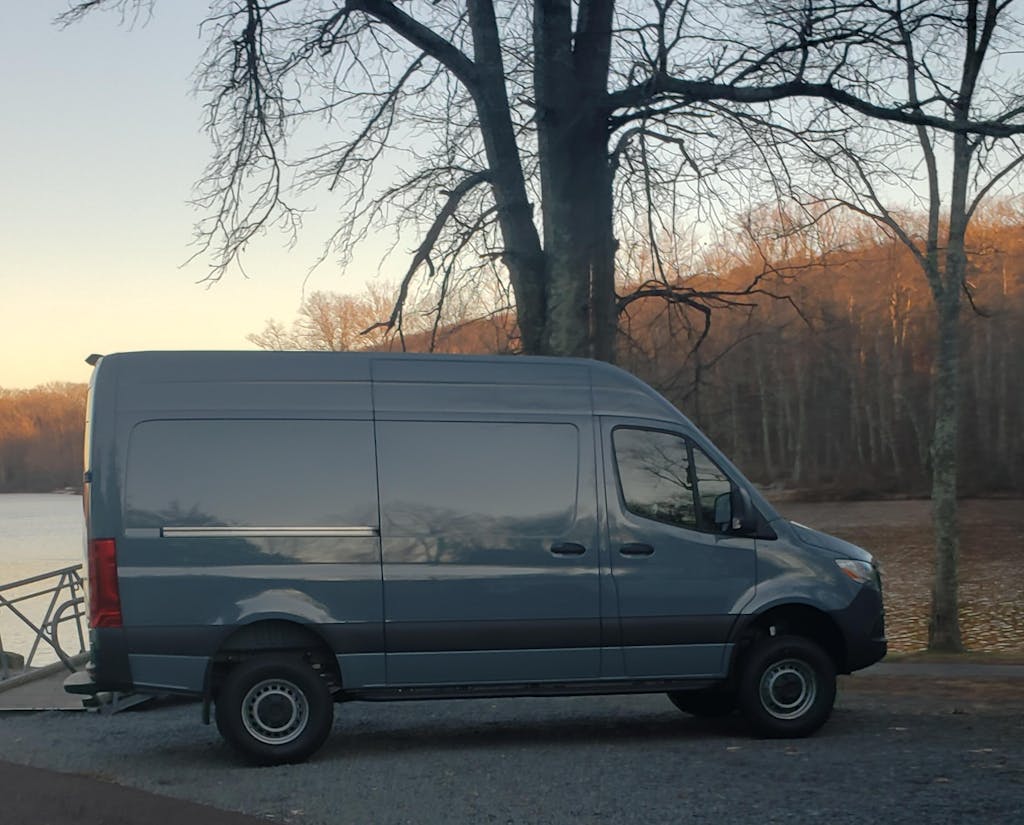 Sprinter Side Steps - Flatline Van Co.