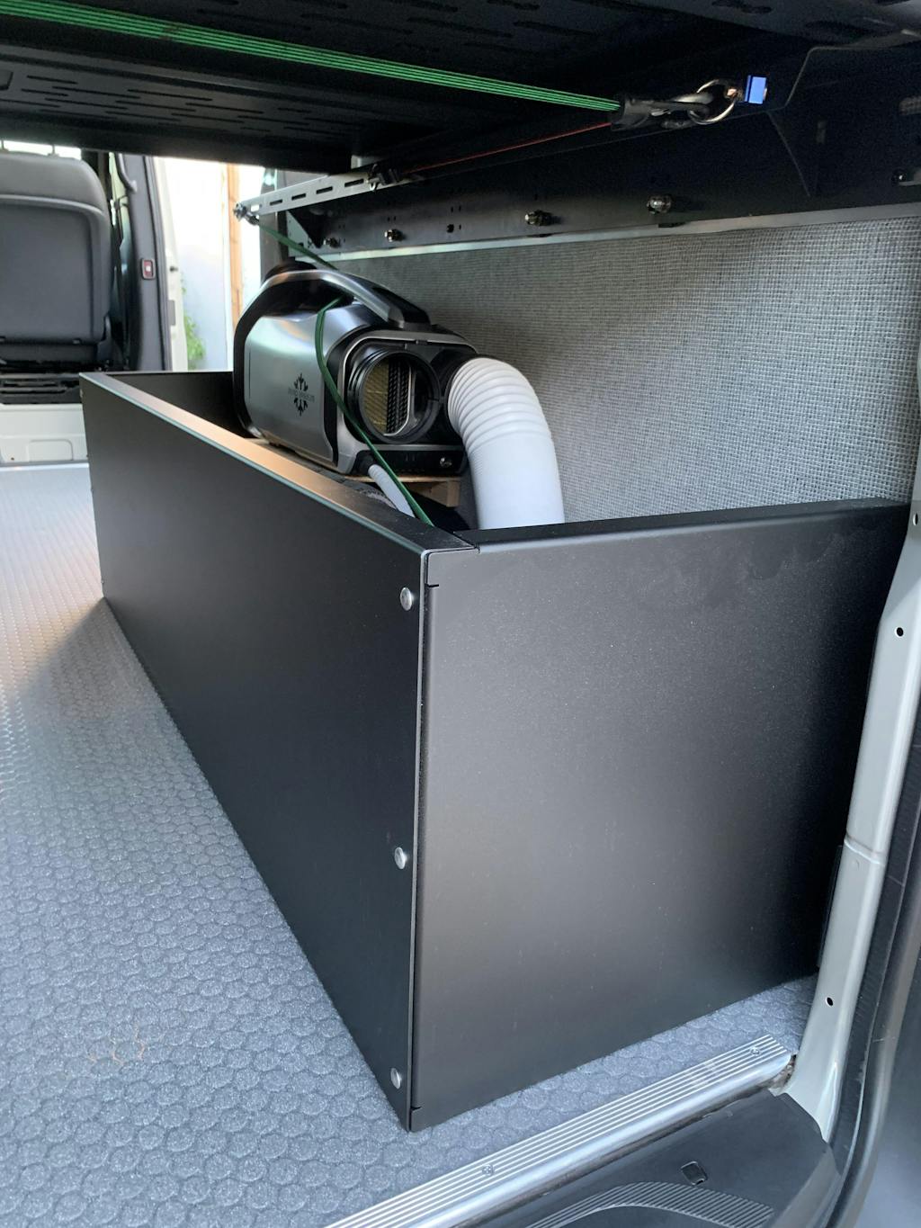 Sprinter Wheel Well Box | Flatline Van Co.