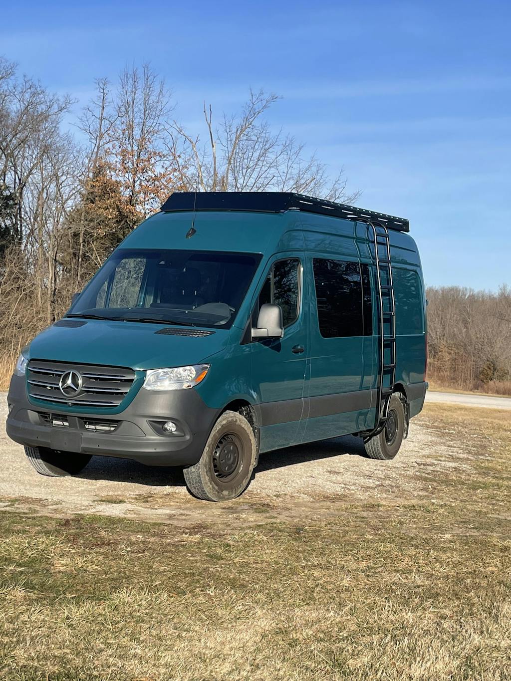 Sprinter 144" High Roof Standard Roof Rack