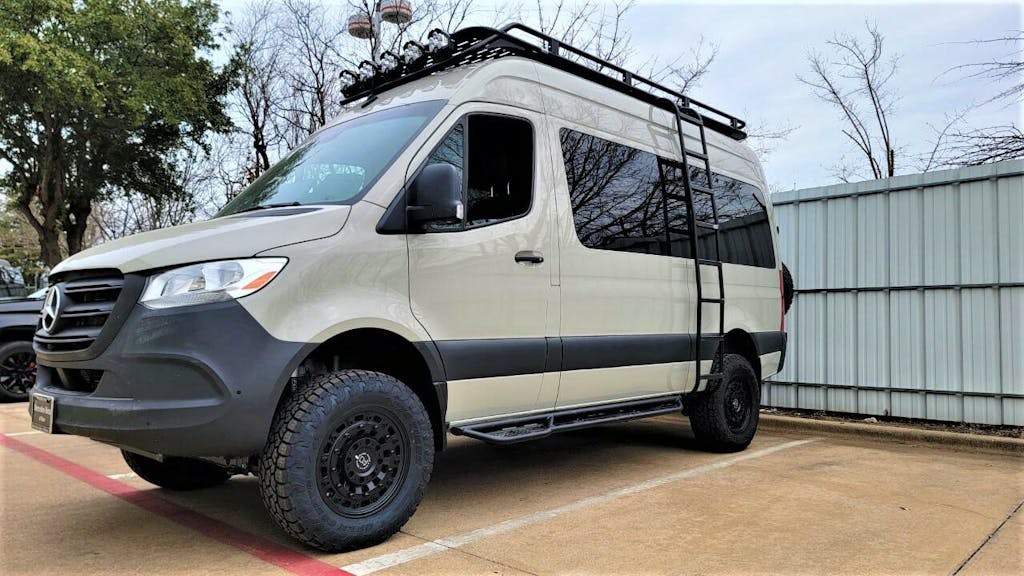 Sprinter Van Safari Rack | Flatline Van Co.