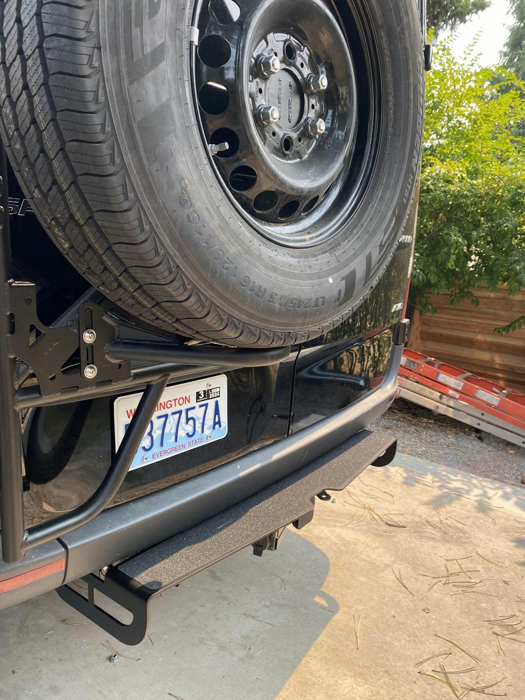 Sprinter Rear Step - Flatline Van Co.