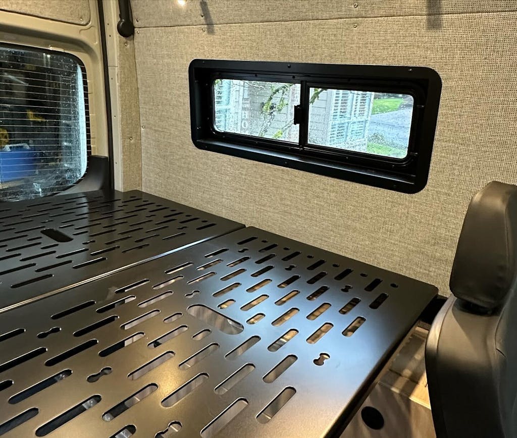 Sprinter Van Bed System | Flatline Van Co.
