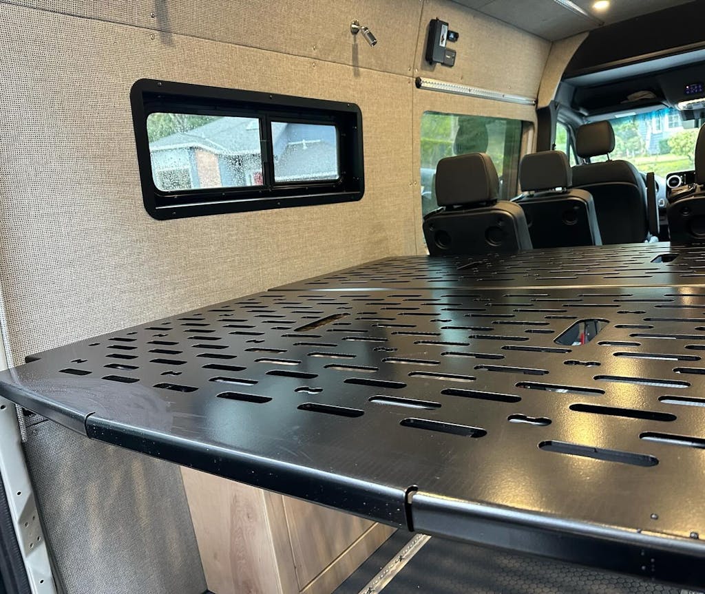 Sprinter Van Bed System | Flatline Van Co.