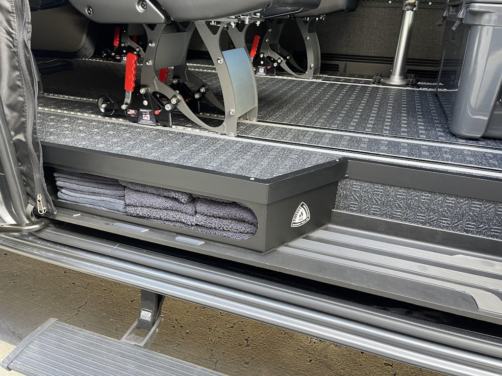 Step Extension for Sprinter Vans | Flatline Van Co.