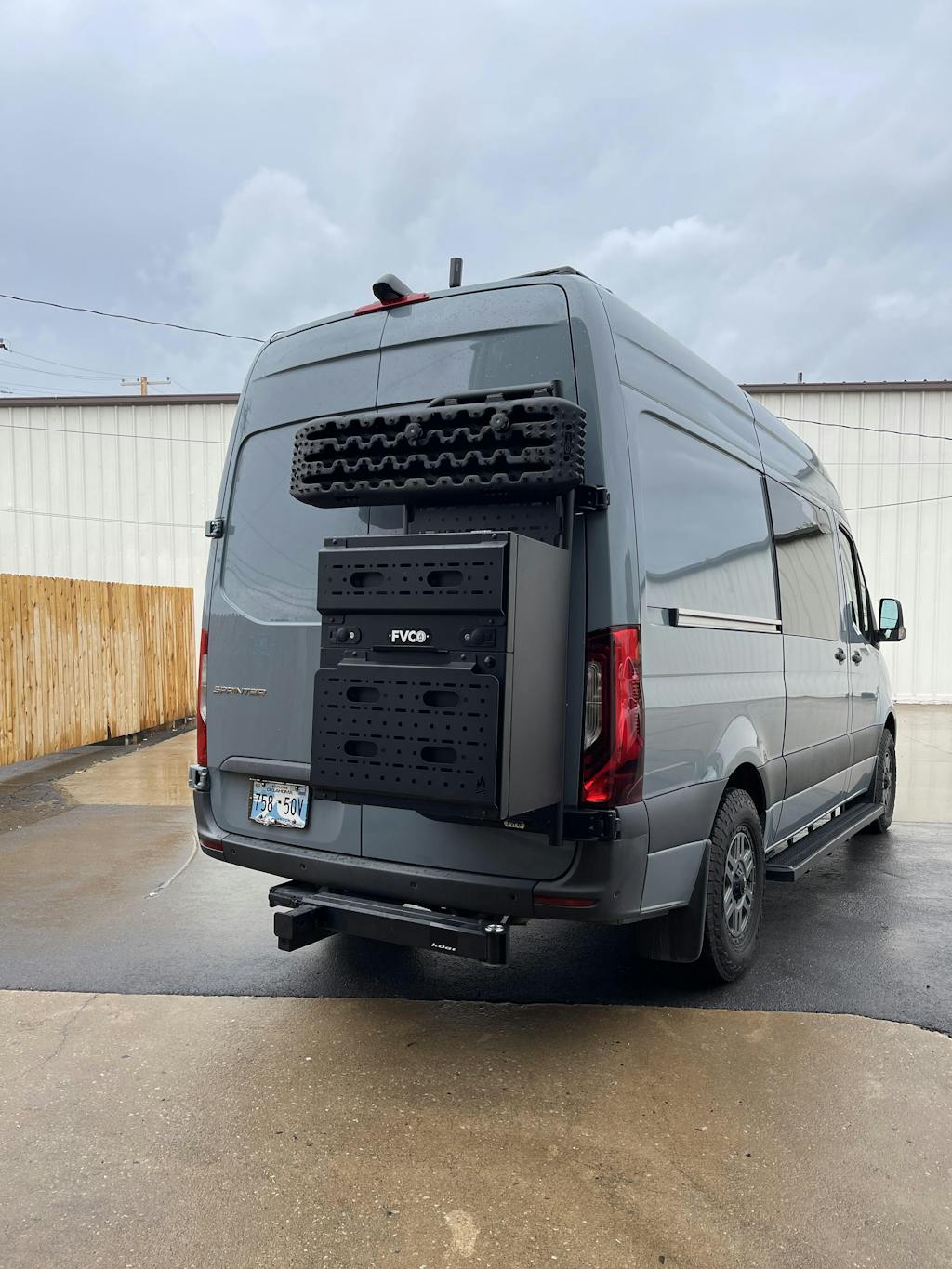 Van Rear Storage Box | Flatline Van Co.
