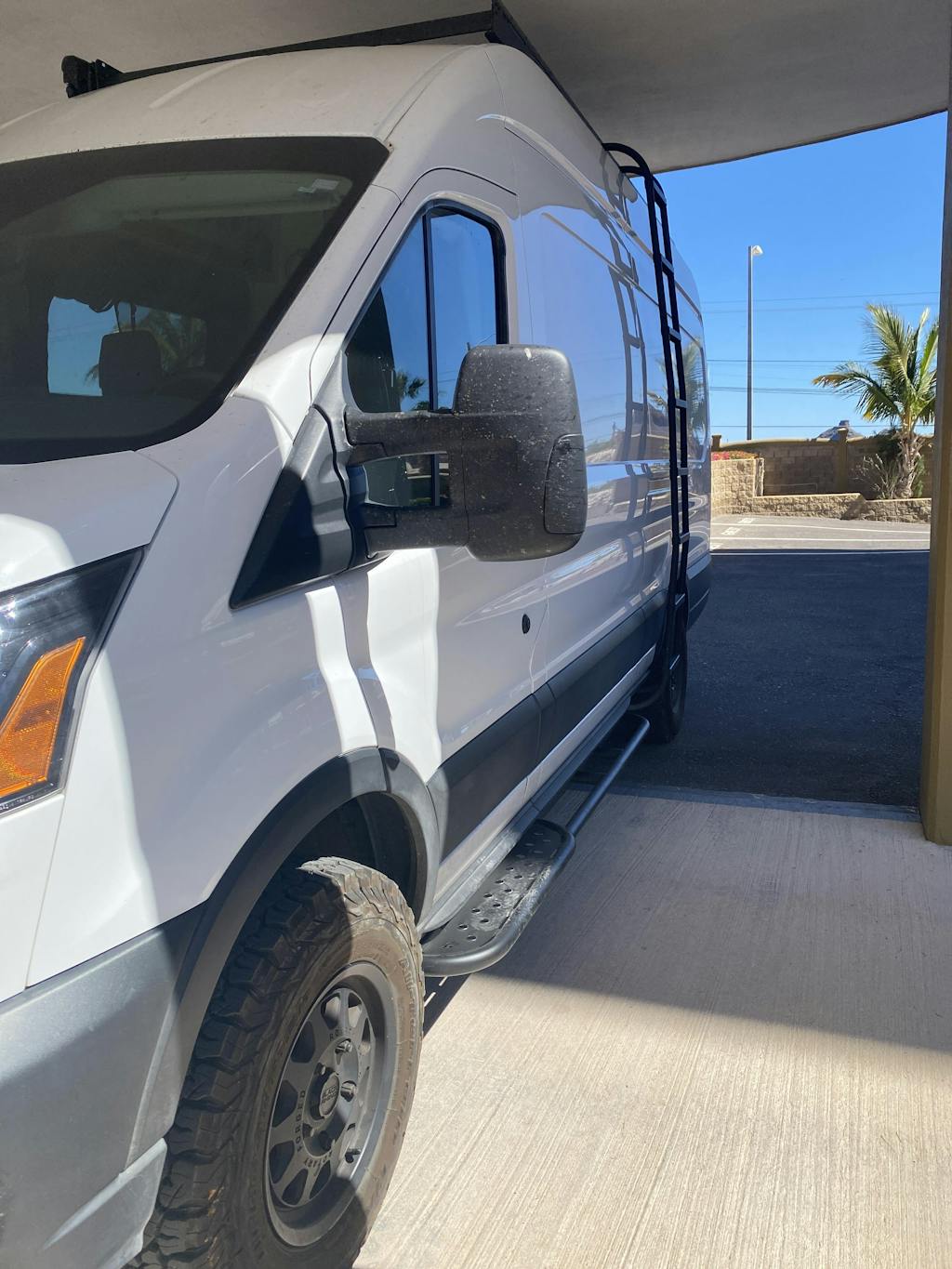 Transit Side Steps | Flatline Van Co.