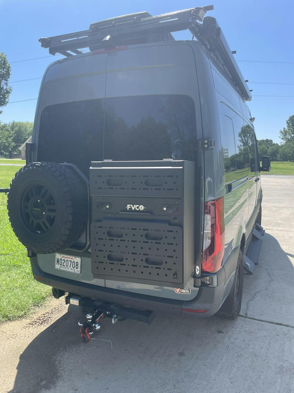 Van Rear Storage Box | Flatline Van Co.