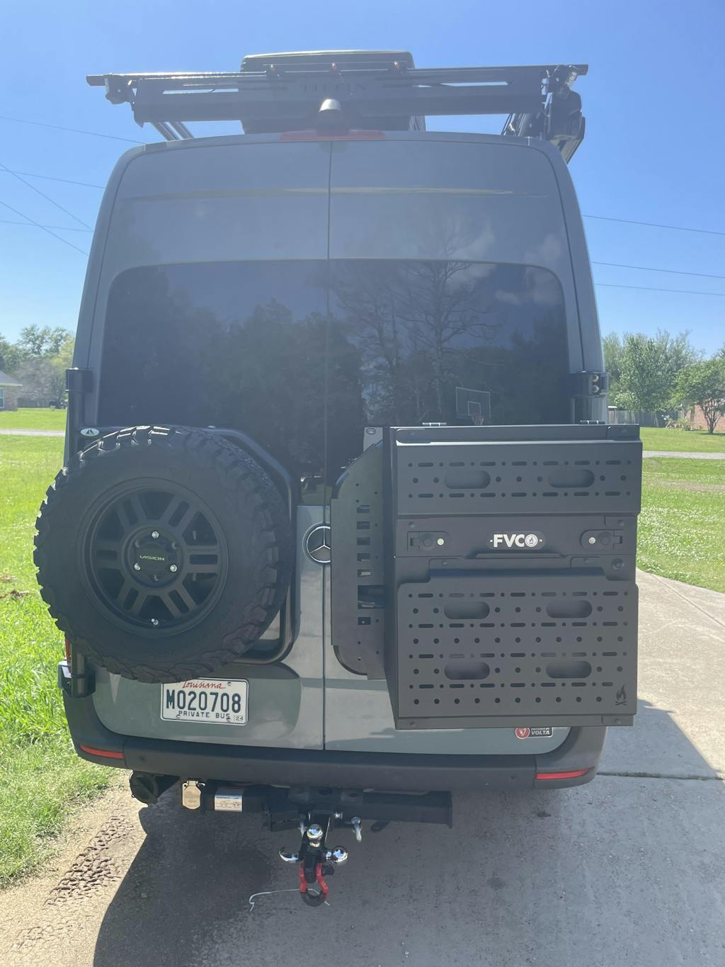 Van Rear Storage Box | Flatline Van Co.