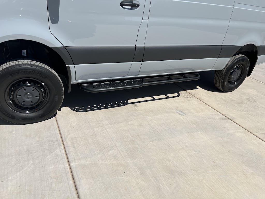 Sprinter Side Steps - Flatline Van Co.