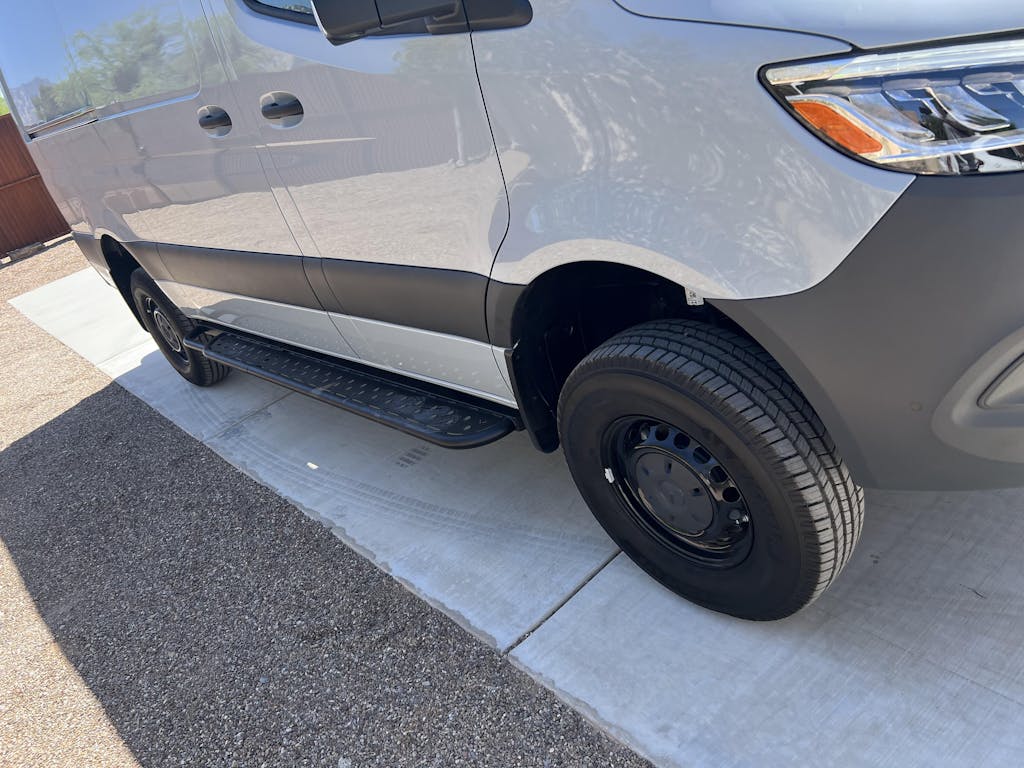 Sprinter Side Steps - Flatline Van Co.