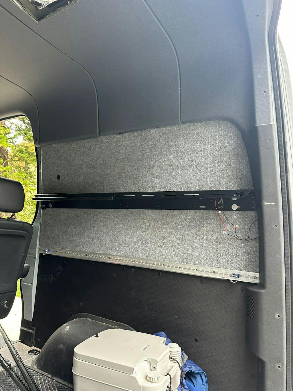 Sprinter Van Bed Brackets | Flatline Van Co.