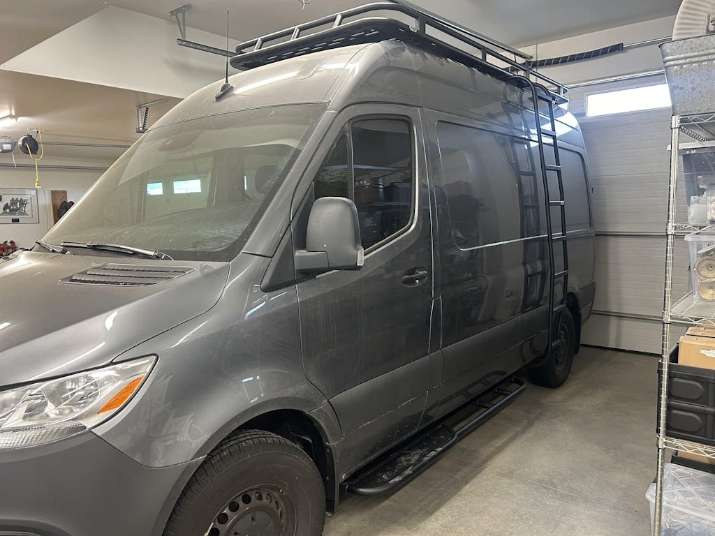 Sprinter Side Steps | Flatline Van Co.