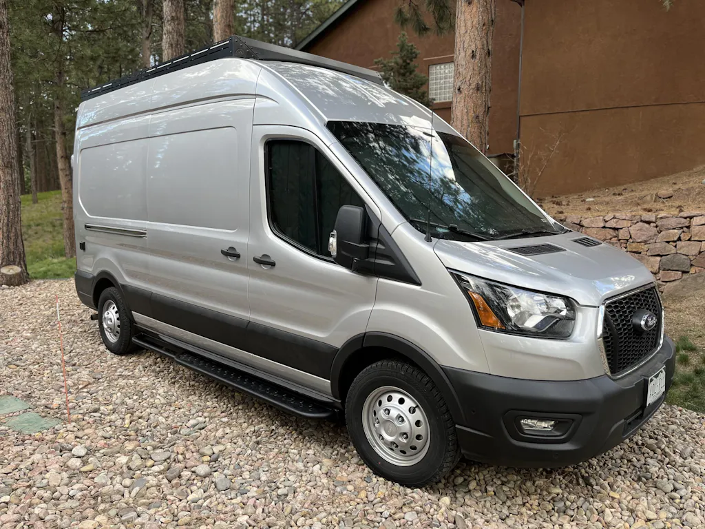 Transit Side Steps | Flatline Van Co.