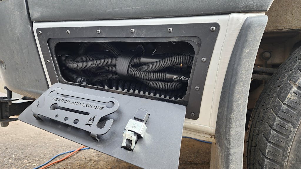 Sprinter Rear Panel Storage Locker | Flatline Van Co.