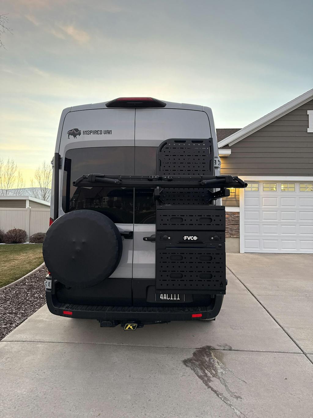 Van Rear Storage Box | Flatline Van Co.