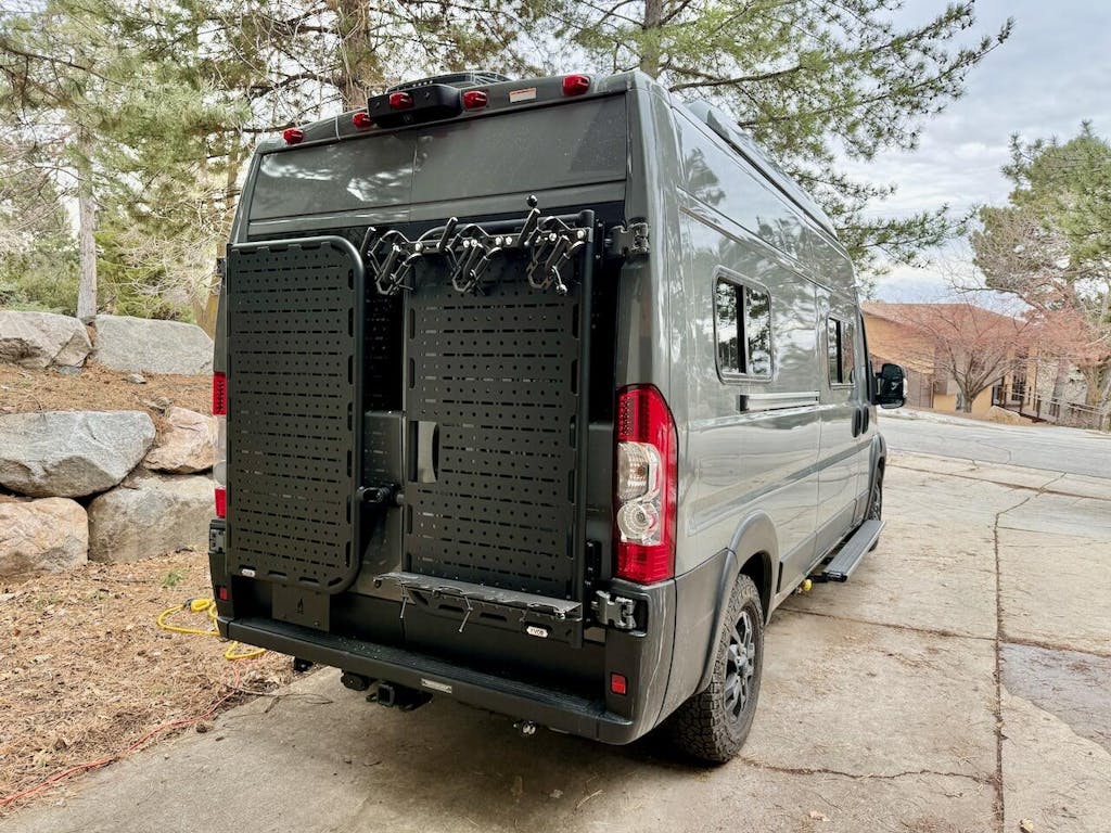 ProMaster Van Rear Door Cargo Carrier | Flatline Van Co