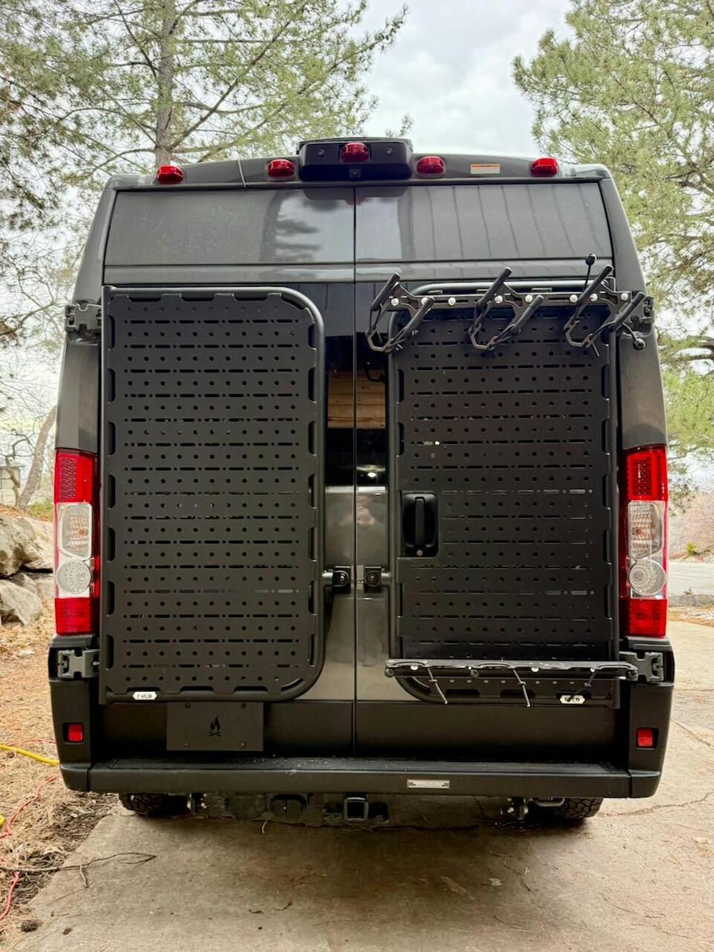 ProMaster Van Rear Door Cargo Carrier | Flatline Van Co