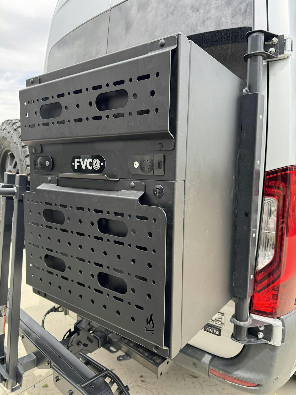 Van Rear Storage Box | Flatline Van Co.