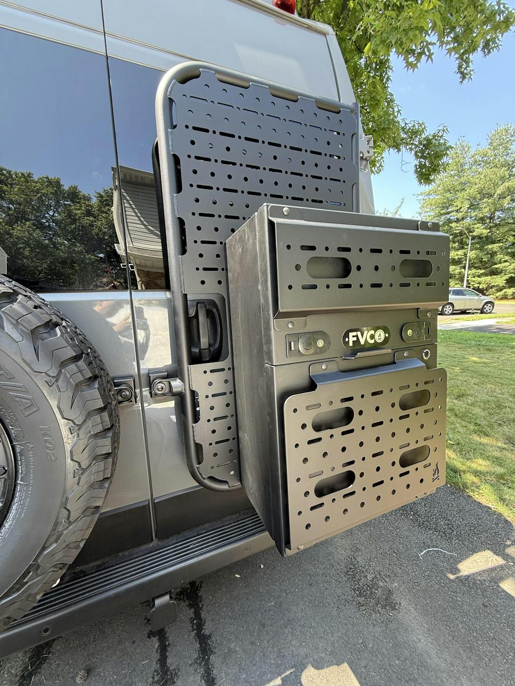 ProMaster Van Rear Door Cargo Carrier | Flatline Van Co