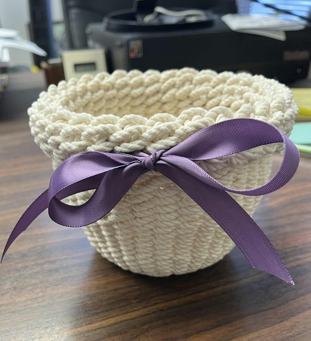 Jessie Twined Rope Bowl Pattern & Video