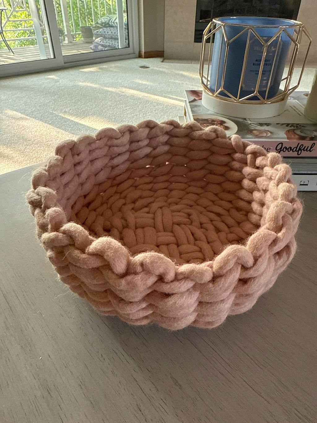 Britt Felted Wool Bowl Kit – Weave with Beautiful Wool