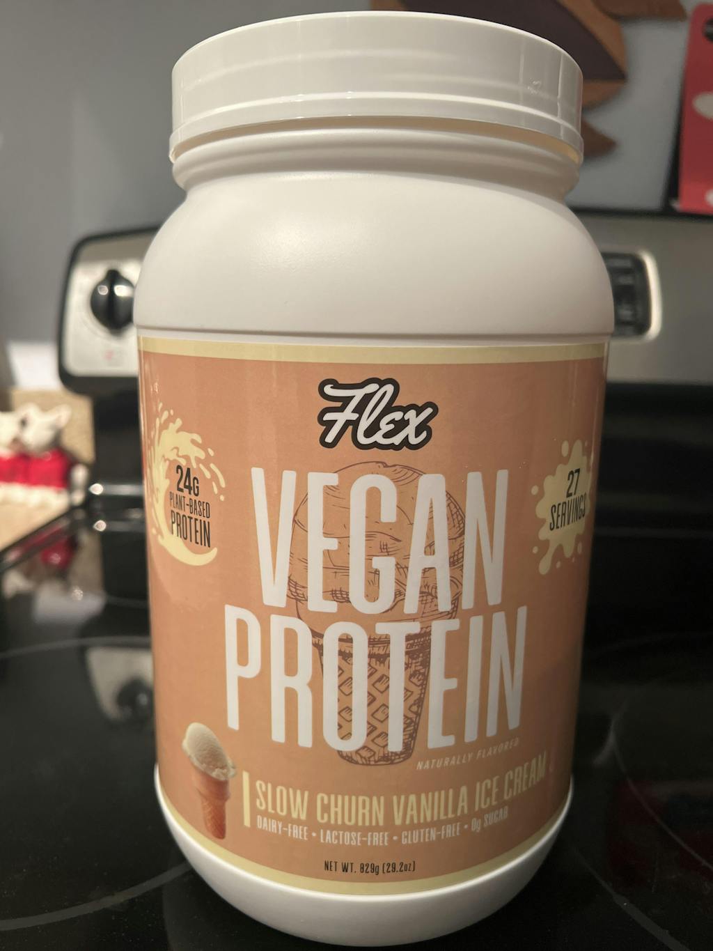 Slow Churn Vanilla Ice Cream Vegan Protein – Flex