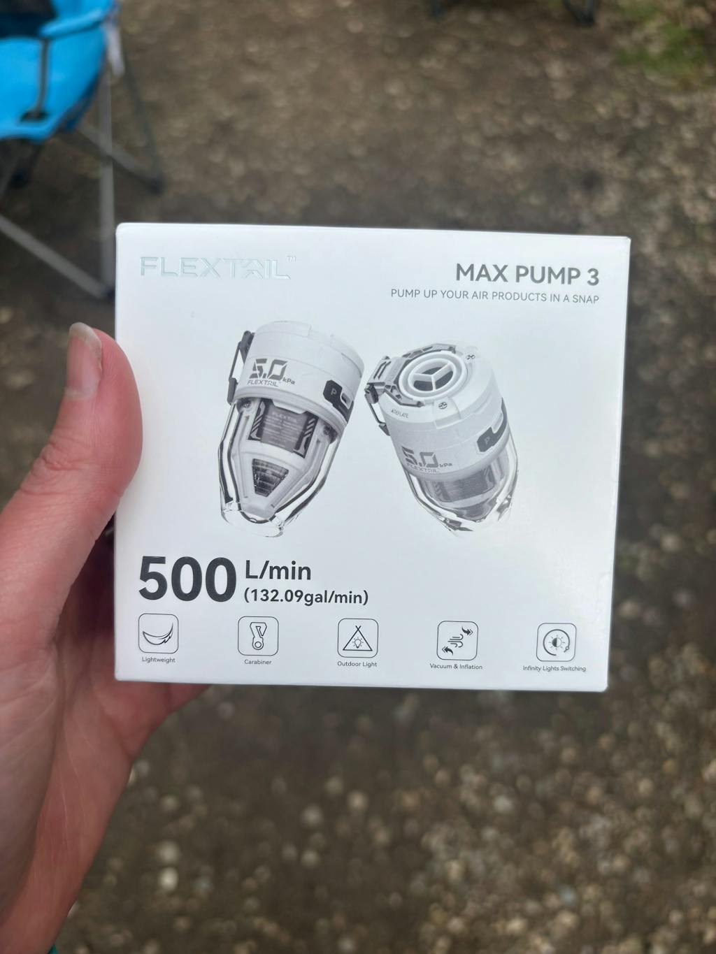 FLEXTAIL MAX PUMP 3 - Best Camping Pump Gear | Inflate Faster, Camp Smarter