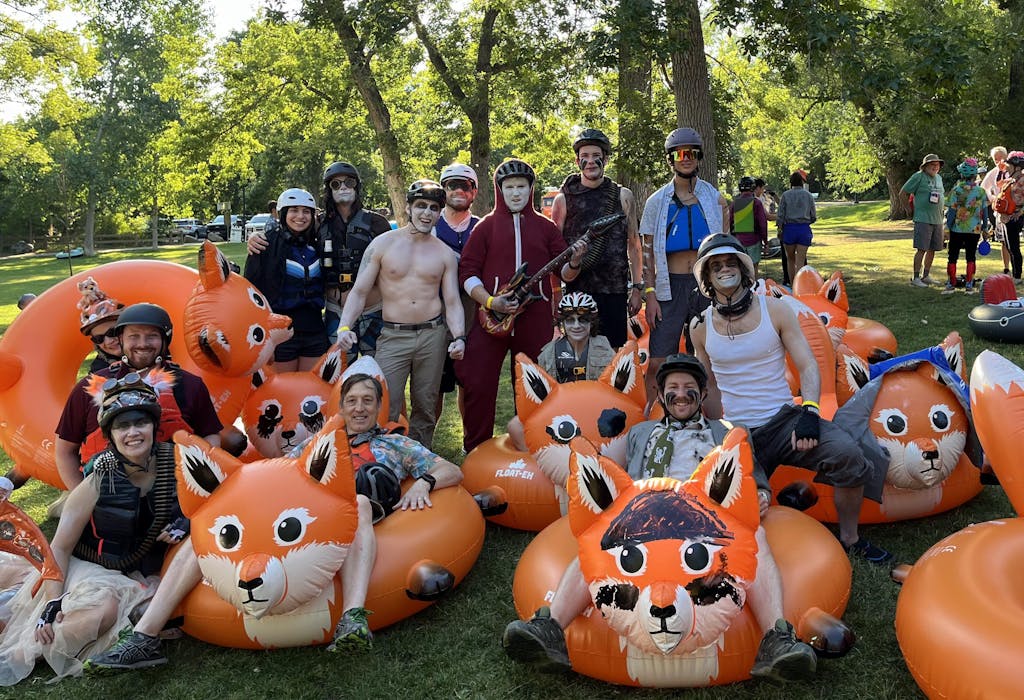 The Fox - Adult Swimming Pool Float | Swimming Pool Floats Canada