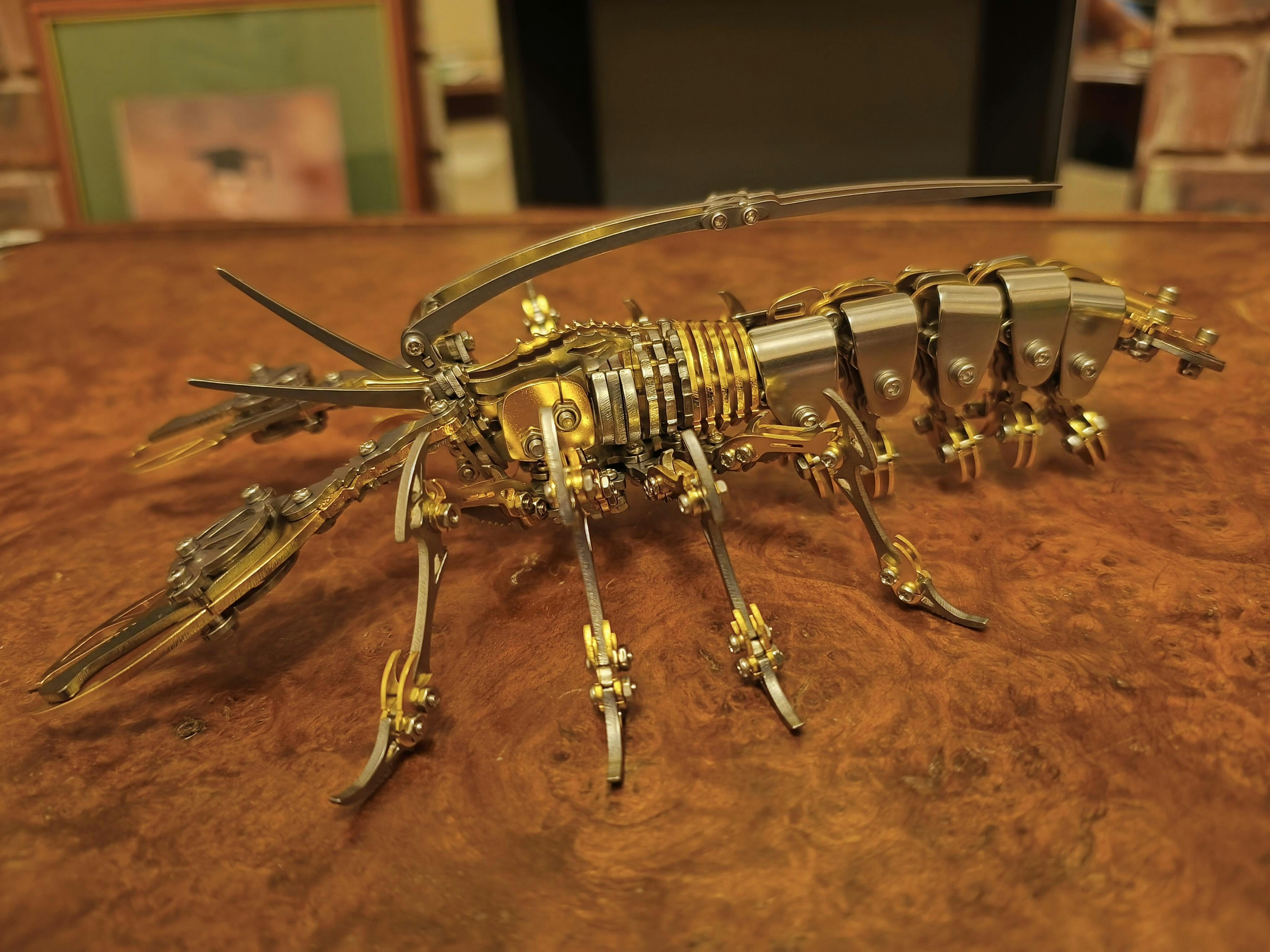 FCCGEAR 3D metal mechanical lobster – Floatingcity