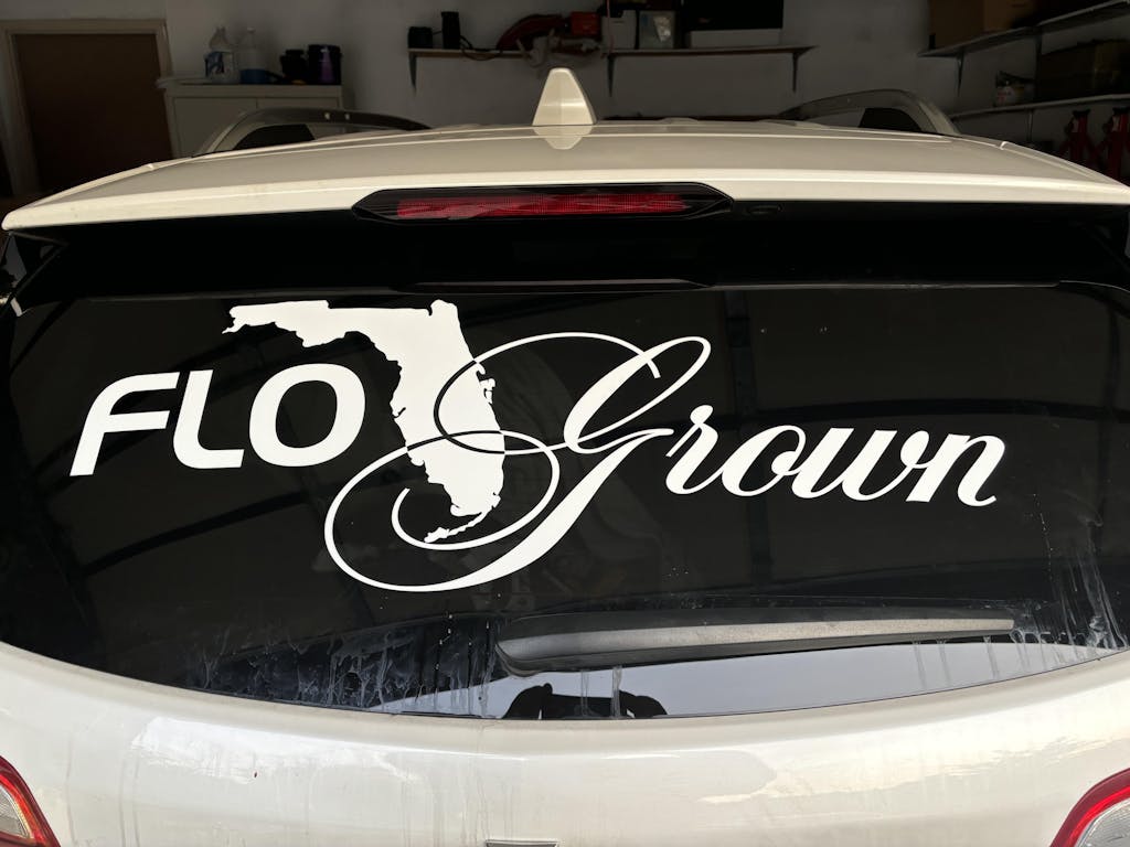 Scripted FloGrown Decal