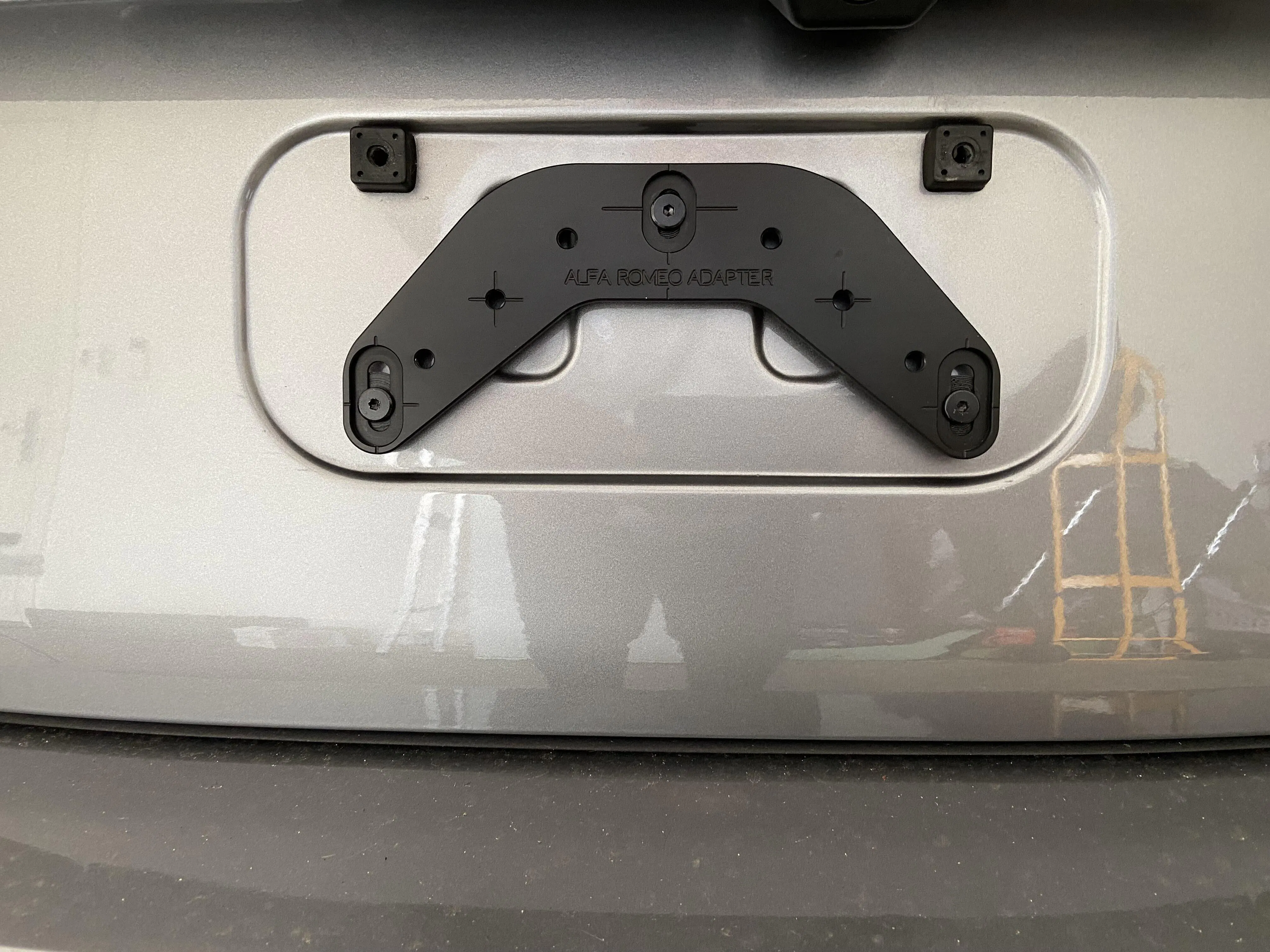 [VIC] Standard - Number Plate Bracket 372mm (w) x 132 mm (h)