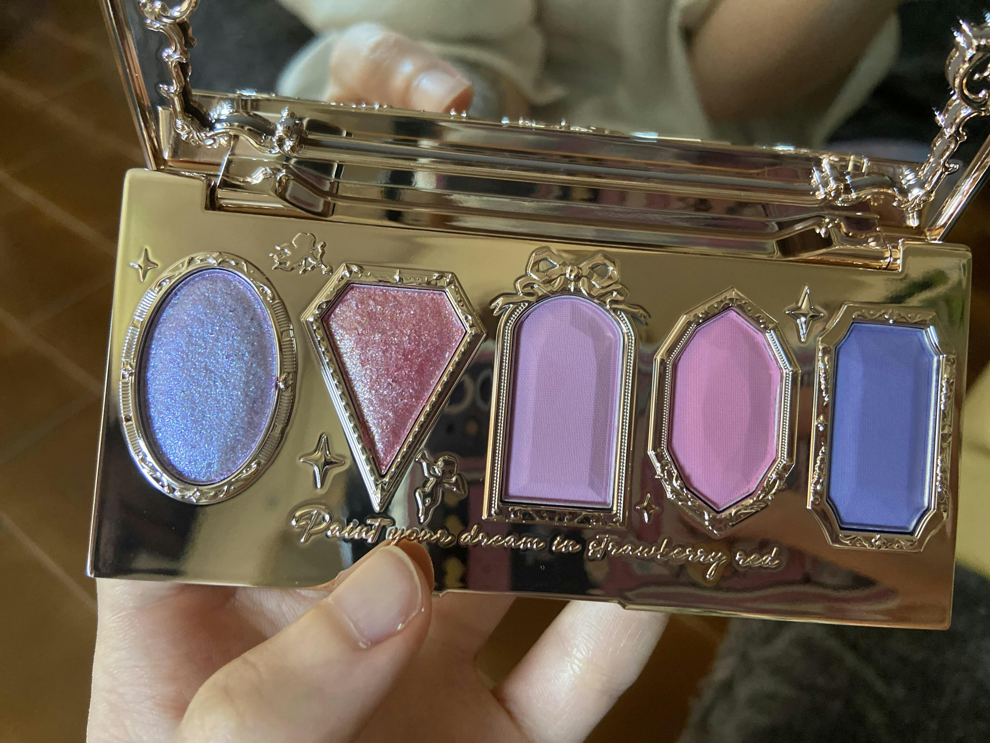 Violet Strawberry Rococo Eyeshadow Palette – Flower Knows