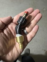 Quick-Connect to 110º TeeJet Nozzle Adapter | FlowZone®