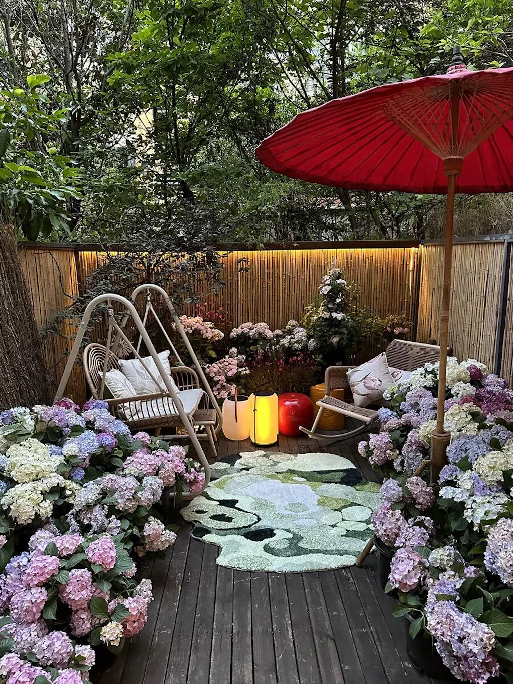 Waterproof Modern Solar Oval Outdoor Tabletop Lamp Lanterns Landscape ...