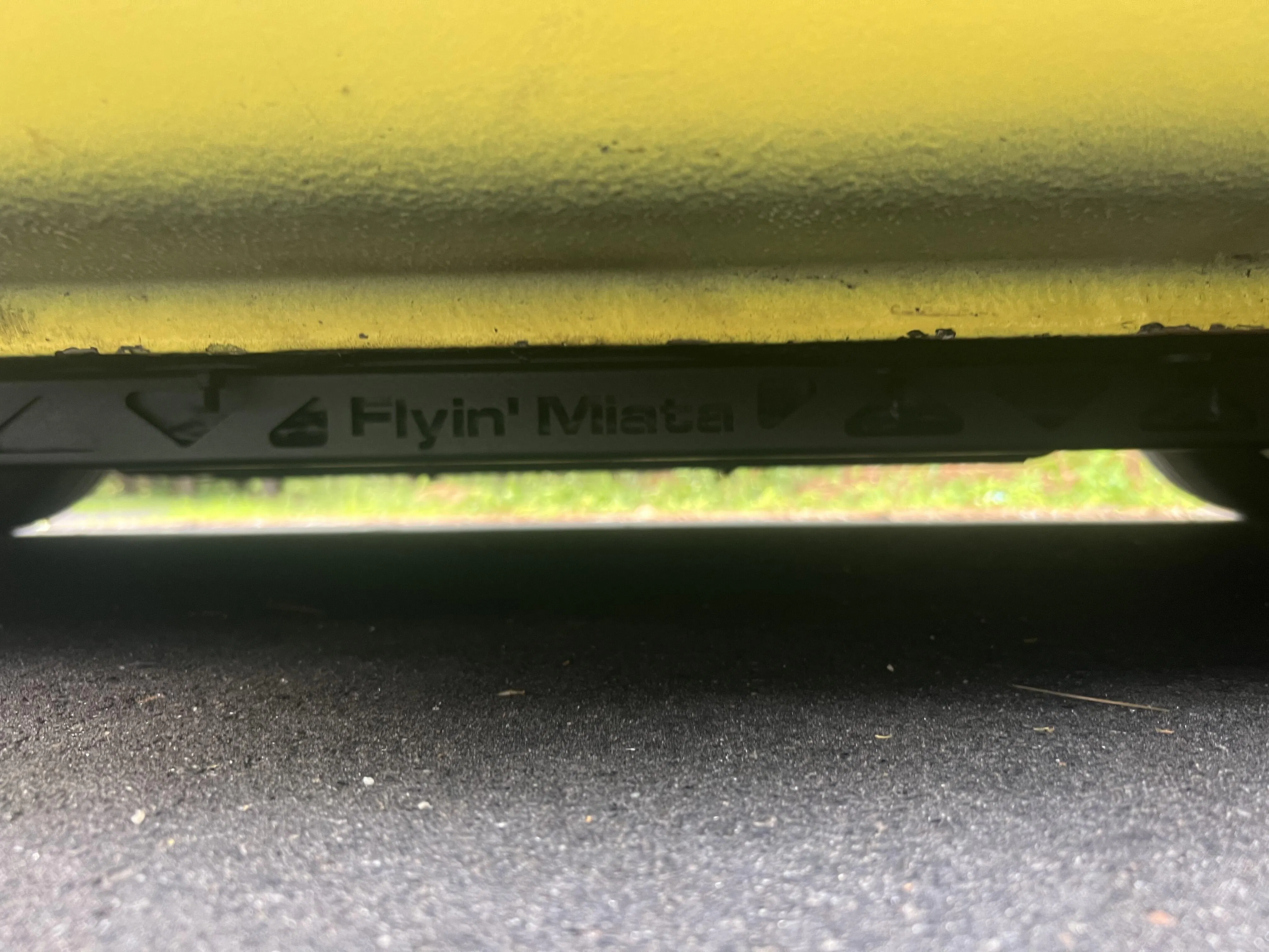 The original Miata frame rail reinforcements - and the most effective ...