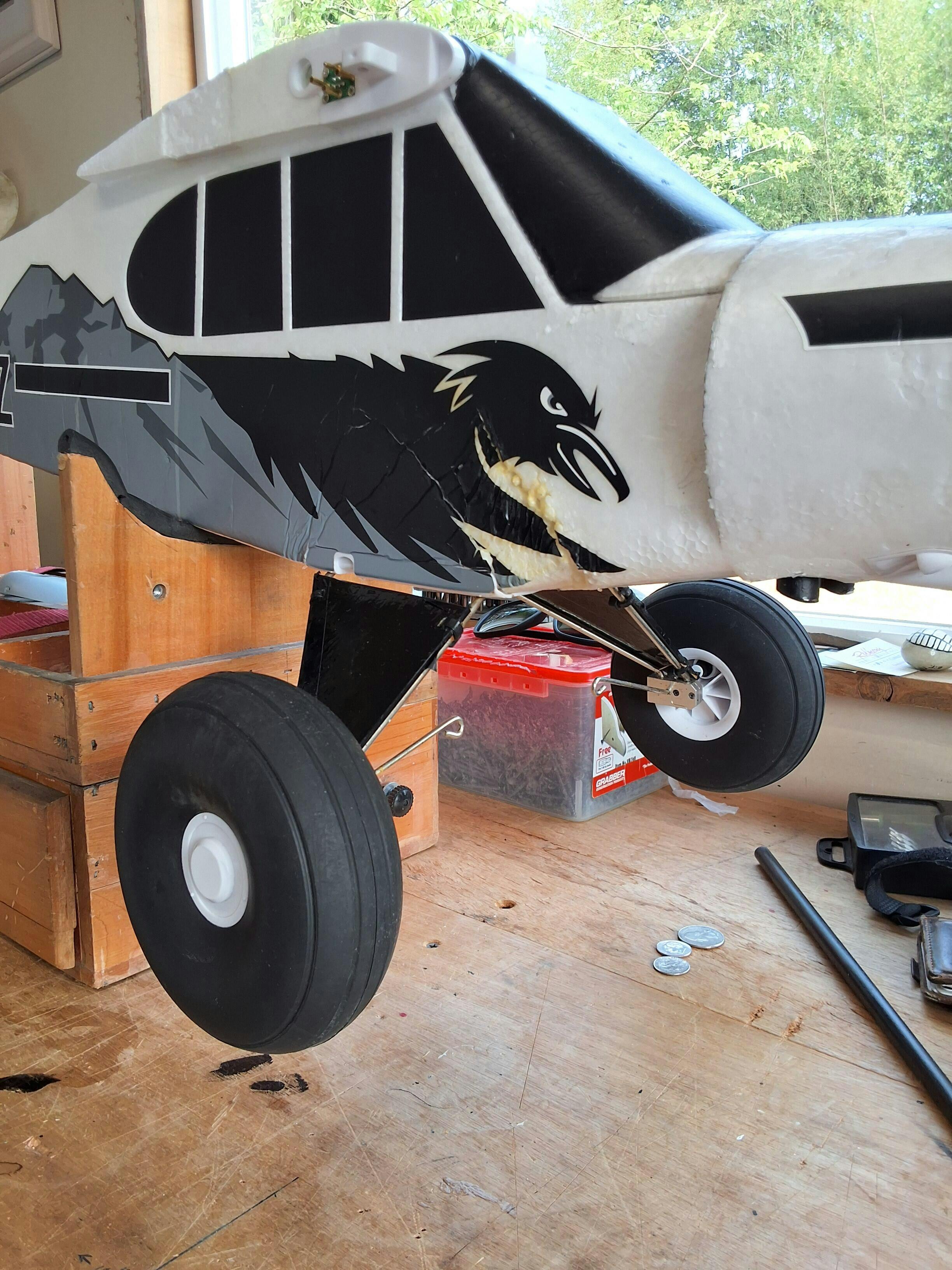 1300mm PA-18 Wheel Set