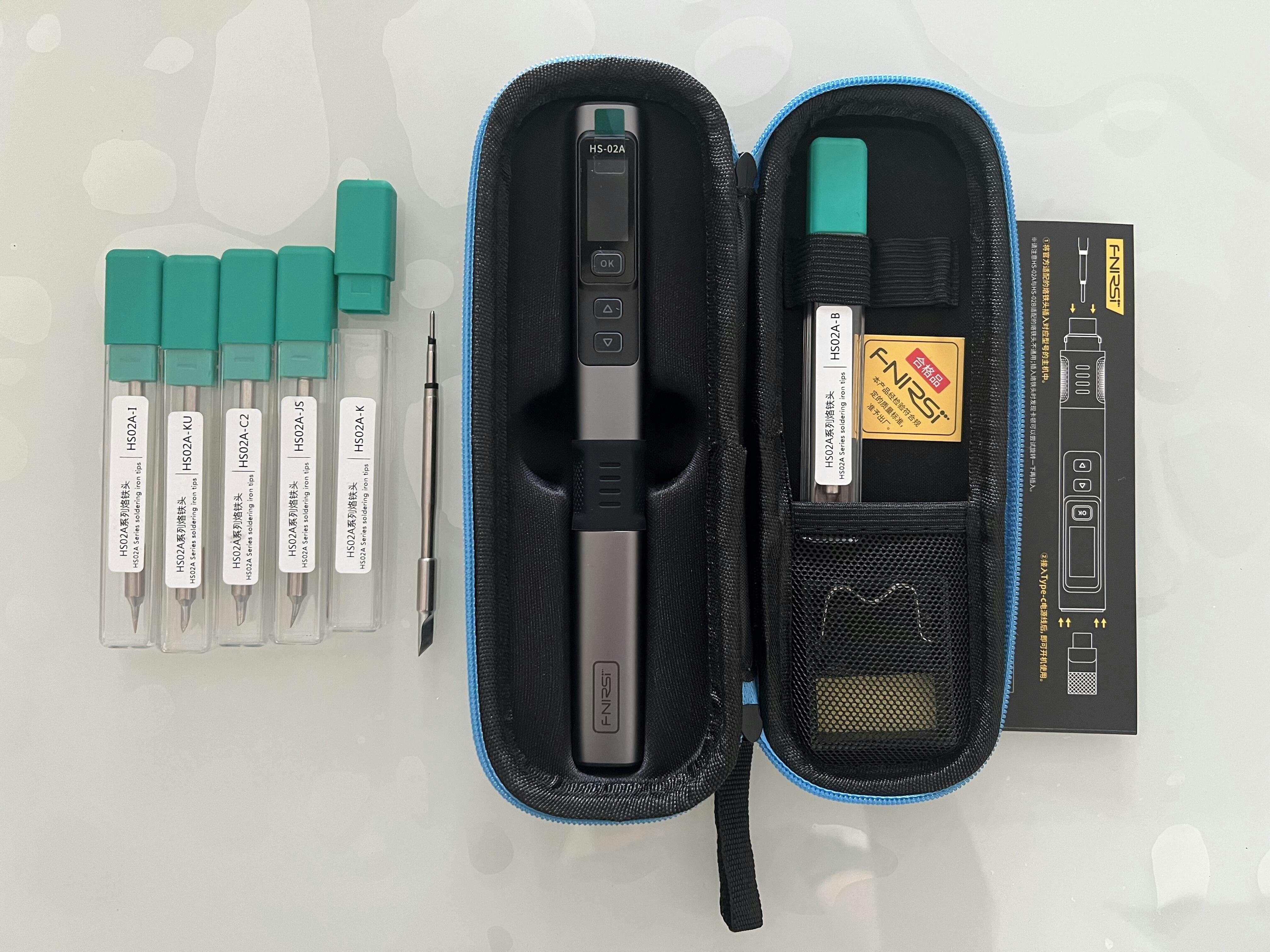 FNIRSI HS-02 Intelligent Soldering Iron