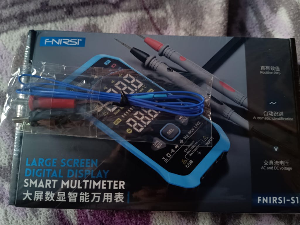 FNIRSI S1 Large Screen Digital Display Smart Multimetert