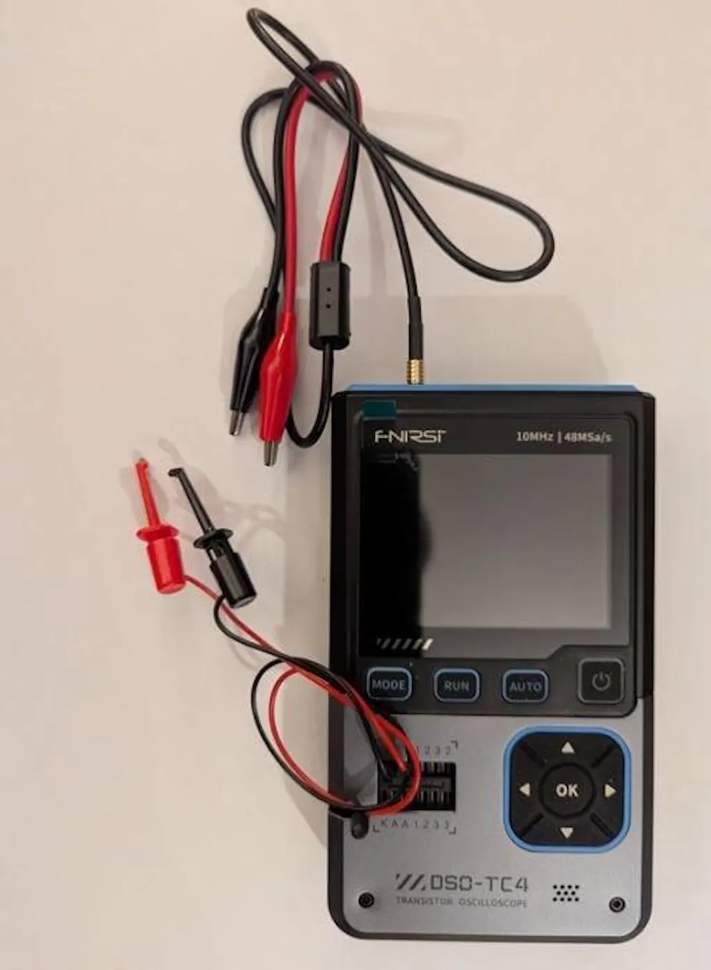 FNIRSI DSO-TC4 3-IN-1 Oscilloscope Transistor Tester Signal Generator