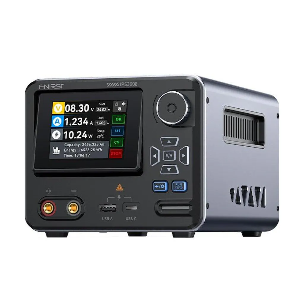 FNIRSI IPS3608 Programmable DC Power Supply 0–36V 0–8A