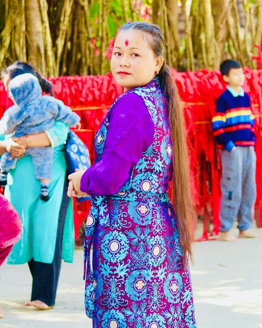 Buy Tibetan Wanju-Bhaku for women only at Folk Bazar