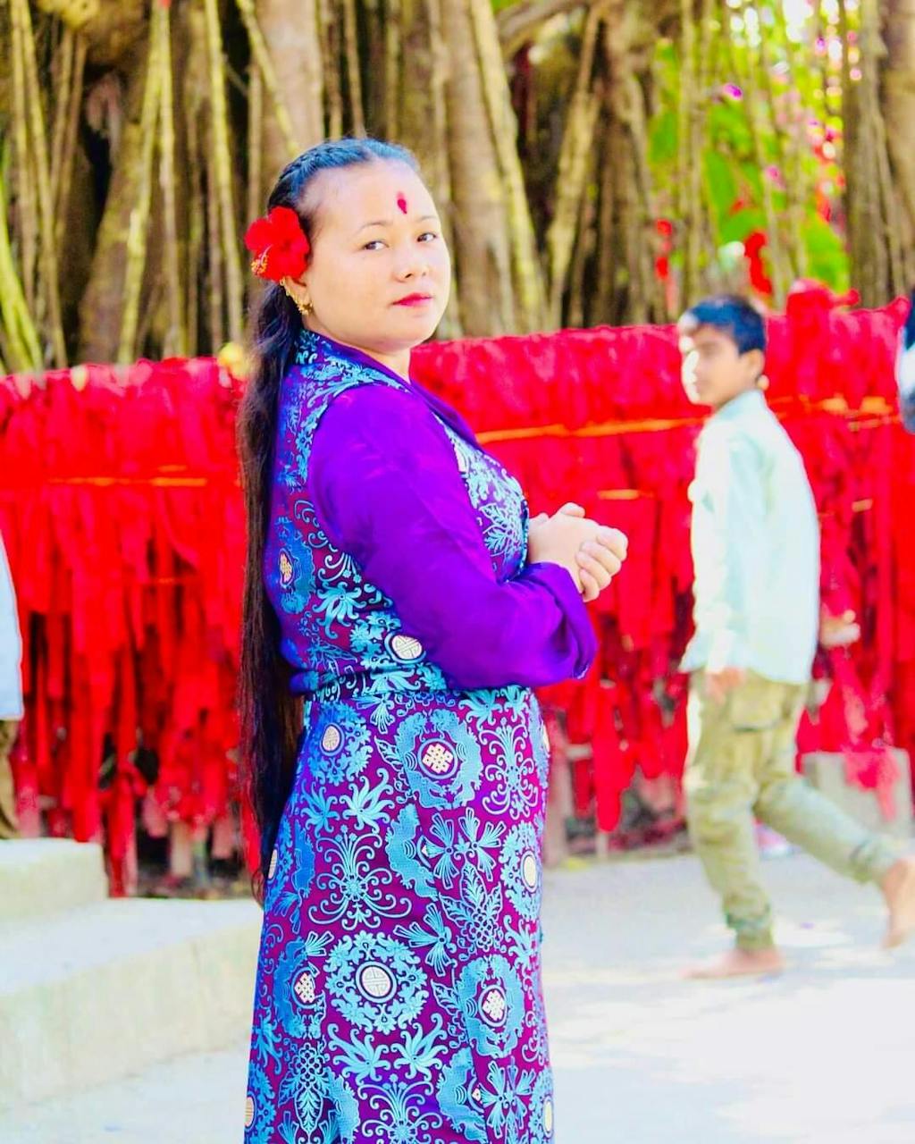 Buy Tibetan Wanju-Bhaku for women only at Folk Bazar